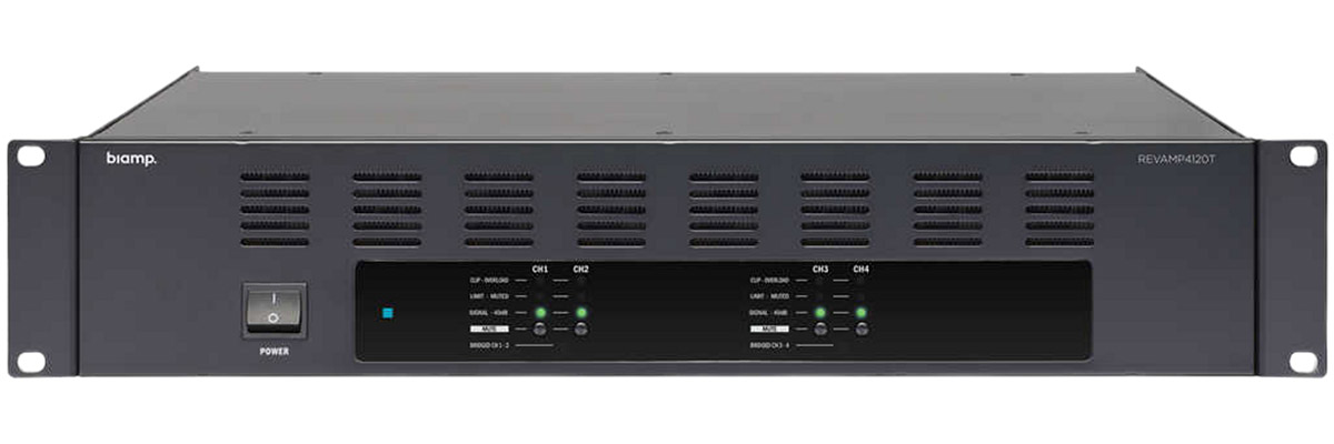 Купить Усилитель Biamp REVAMP4120T | Характеристика, обзор, фото | AUVIX