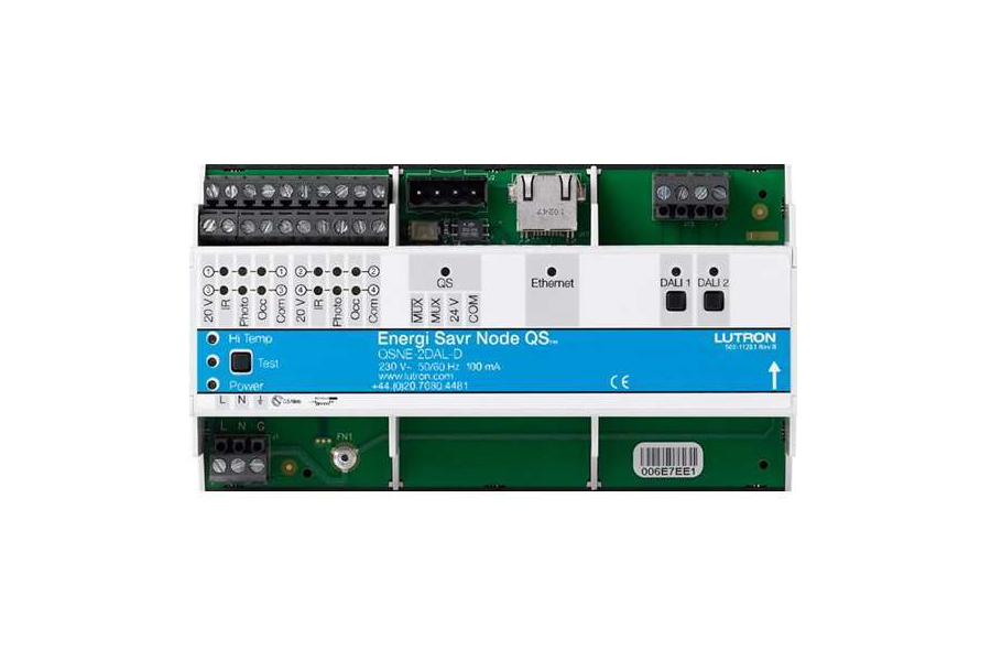Купить Контроллер DALI Lutron QSNE-2DAL-D | Характеристика, обзор, фото ...