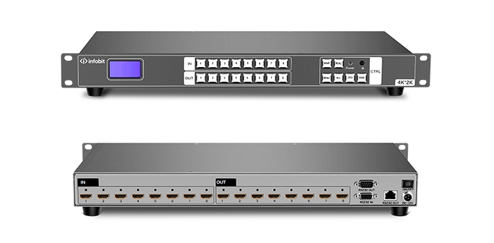 Купить Матричный коммутатор Infobit iMatrix H88 | Характеристика, обзор ...